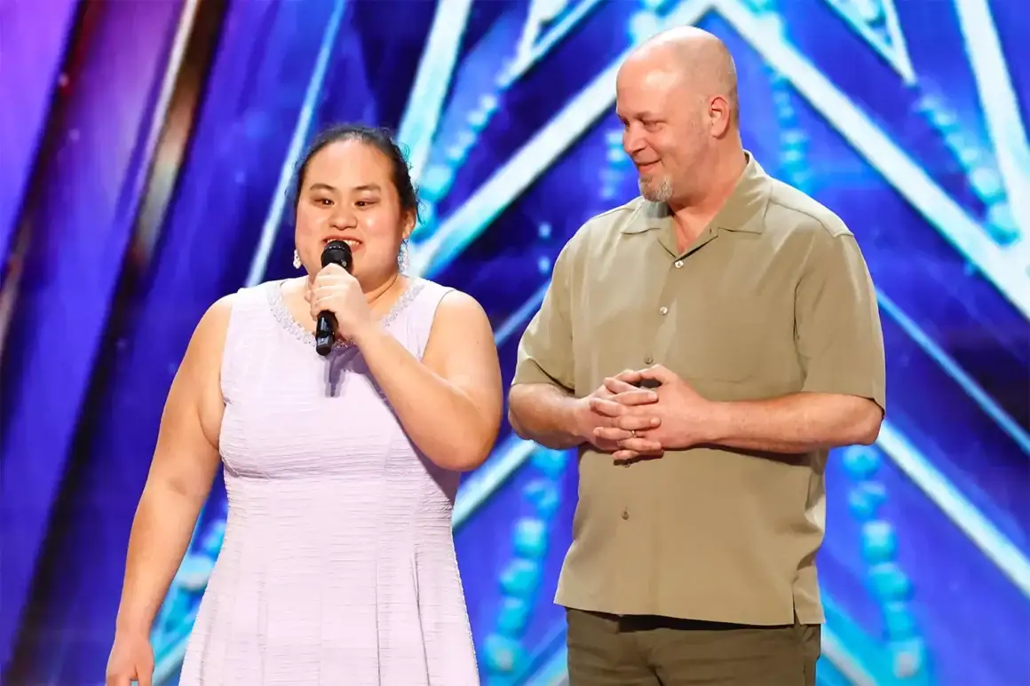 America's Got Talent's Heidi Klum moved by Autistic Singer • AWSMONE